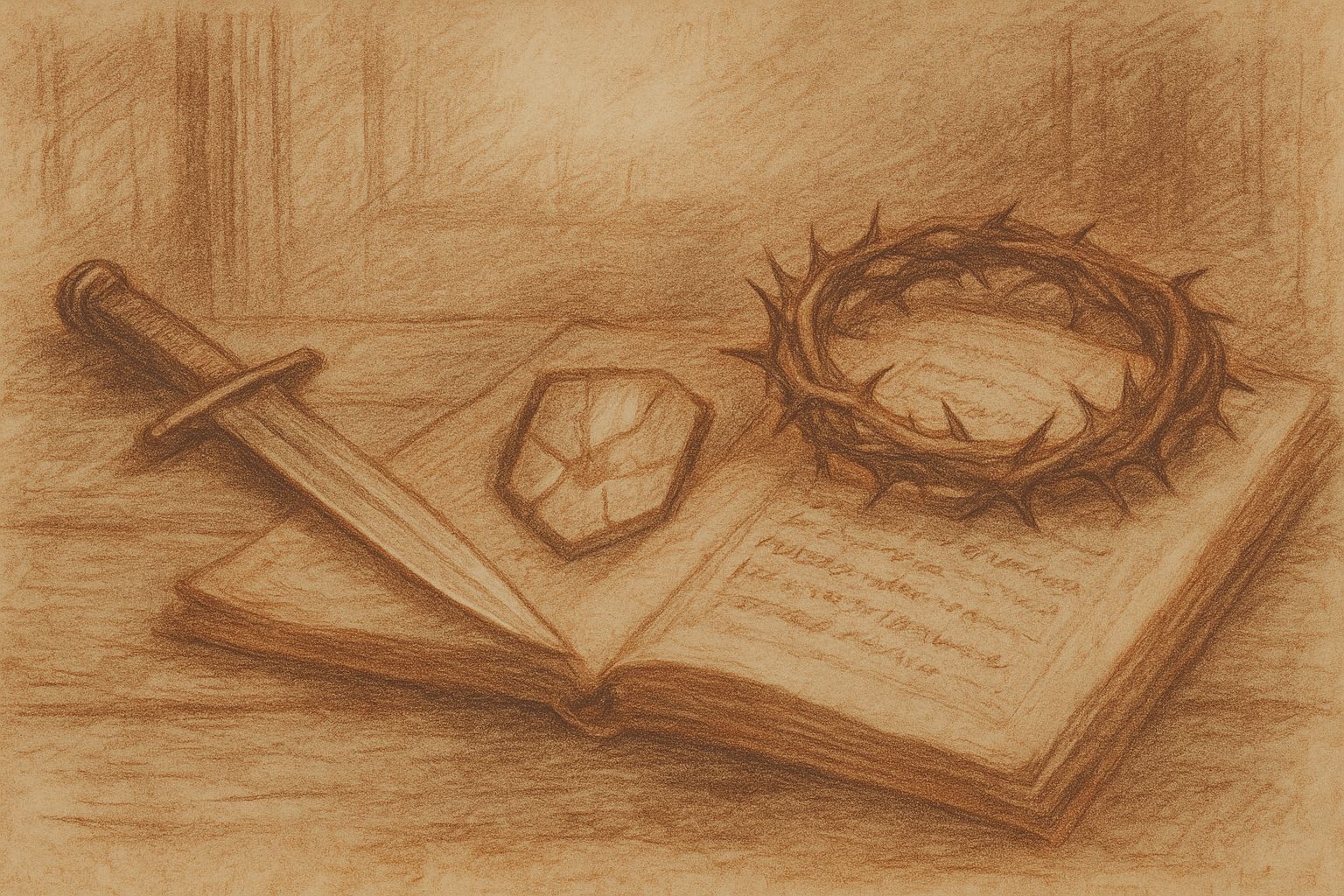 Ledger of the Bright Knife | Mythic Flash Fiction of Confession and ...